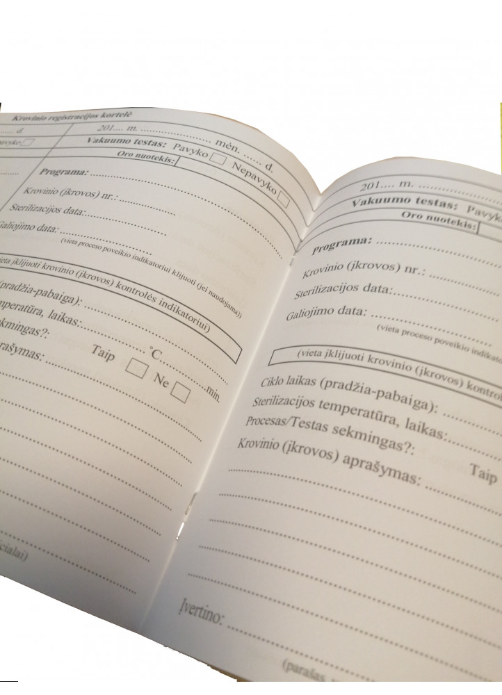 Krovinio registracijos žurnalas
